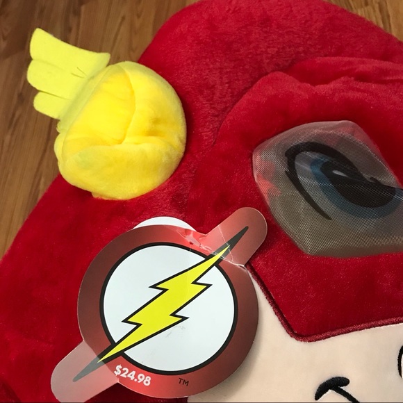 DC Comics | Costumes | Maskimals Flash Oversized Plush Mask Nwt | Poshmark